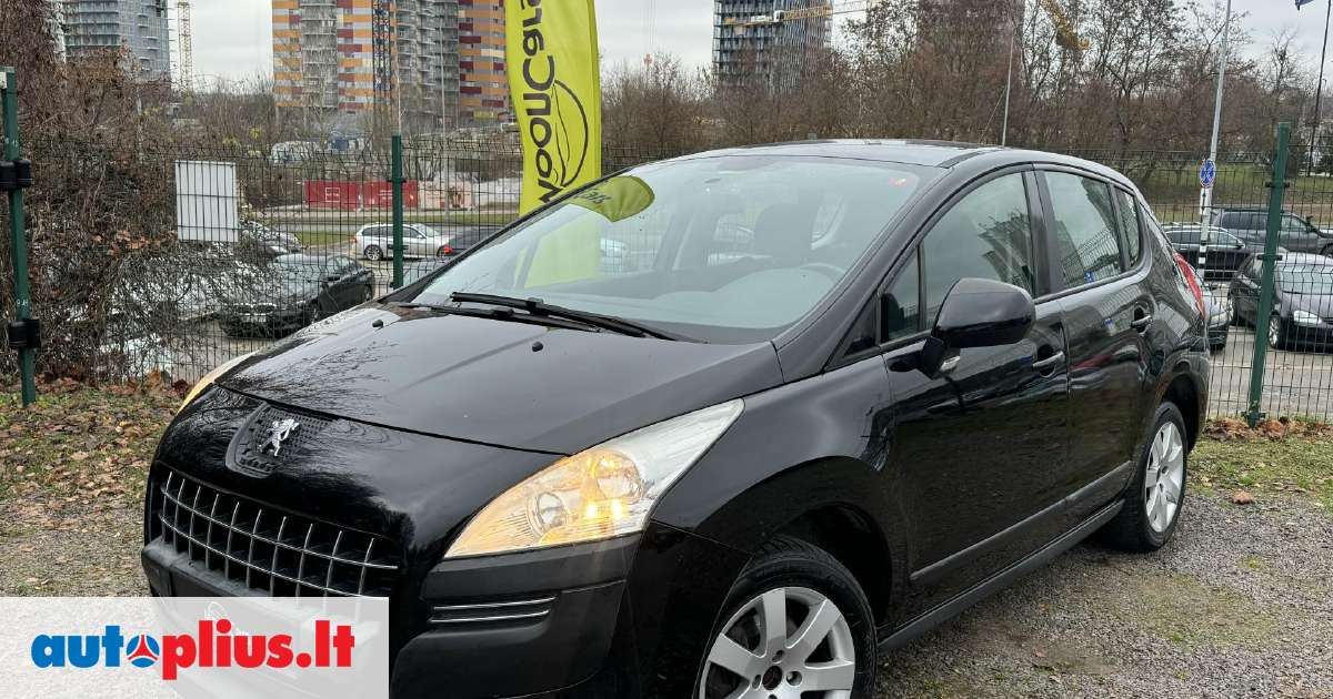 Peugeot 3008, 1.6 l., off-road / crossover 2009-05 m., | A29896820