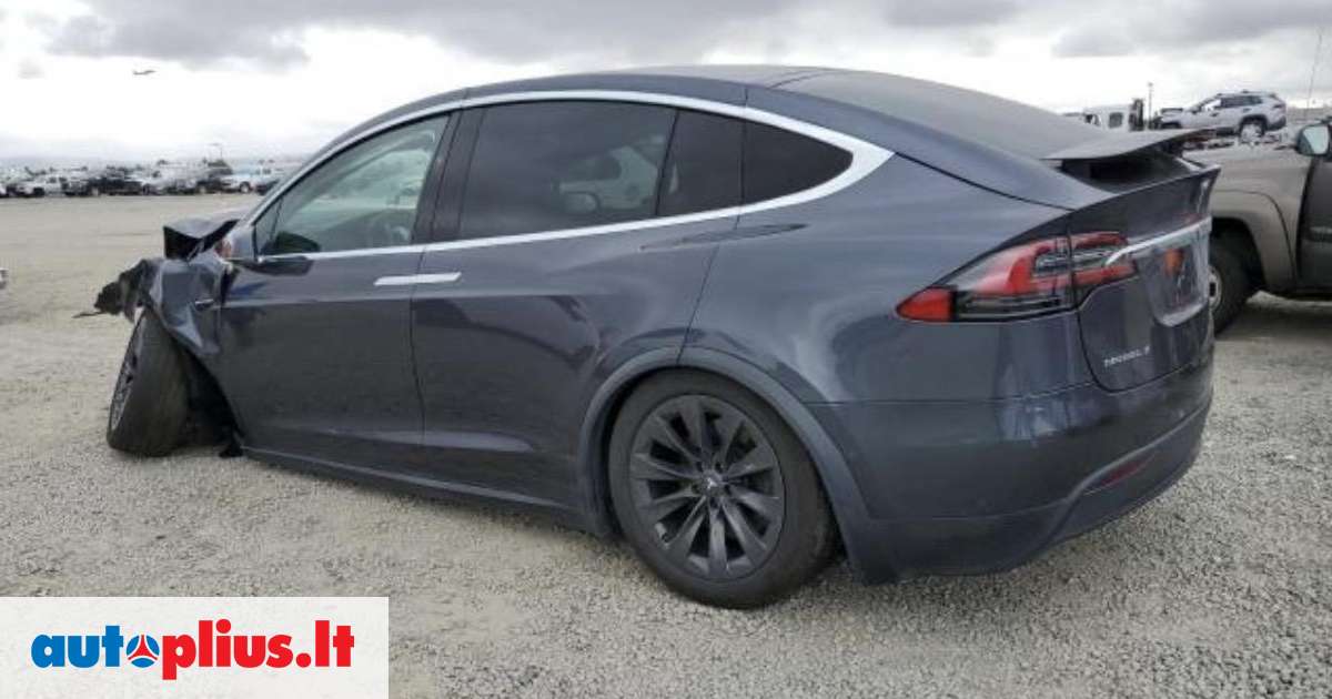 Tesla Model X for parts. R20 kameros alcantara liftas pritraukejai ...