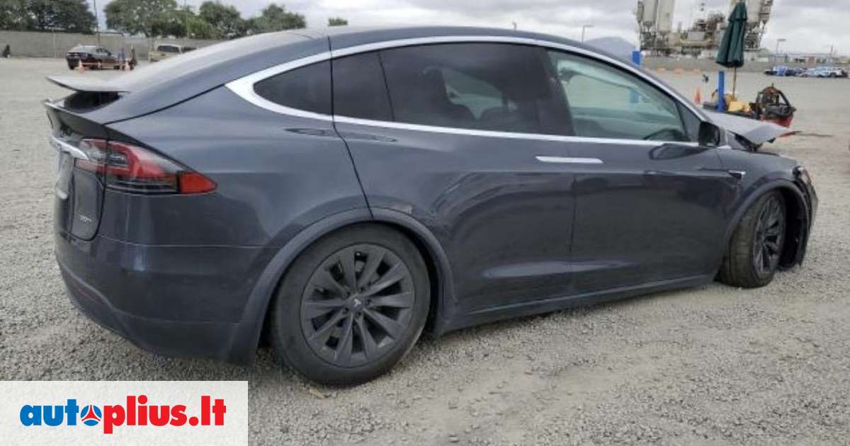Tesla Model X for parts. R20 kameros alcantara liftas pritraukejai ...