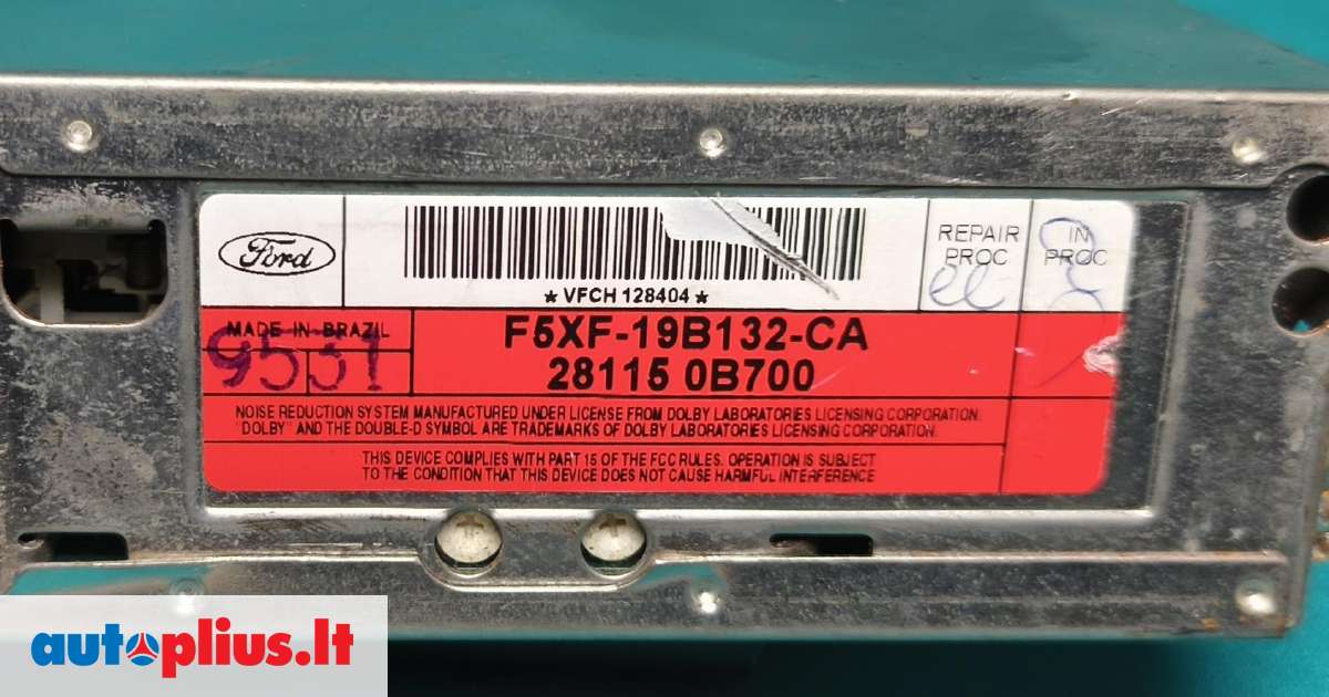 Ford Sound 2000, mc magnetolos | A29897512