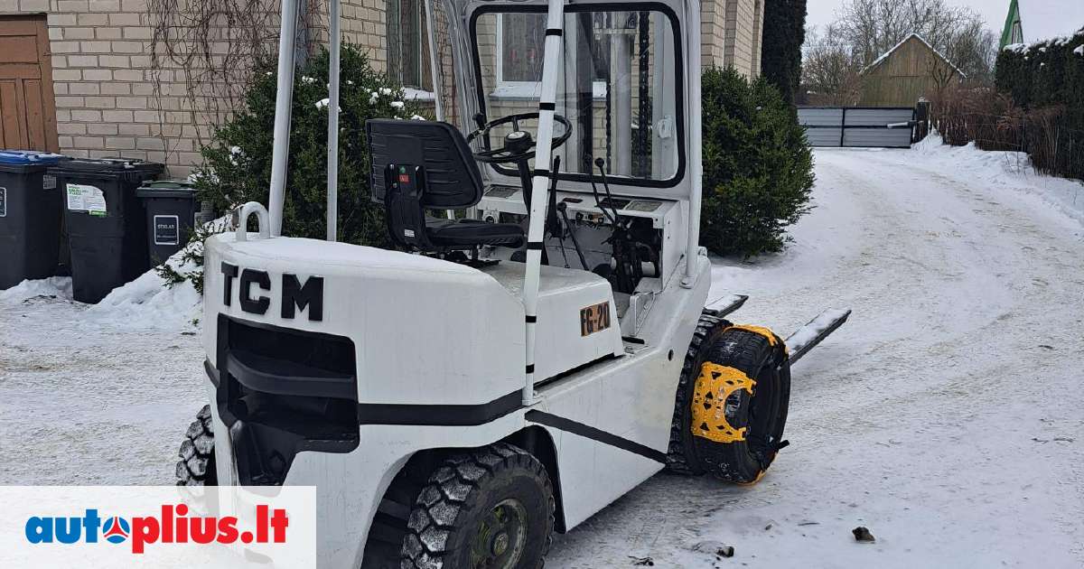 TCM FG20, šakiniai krautuvai 1990-04 m., | A29898756