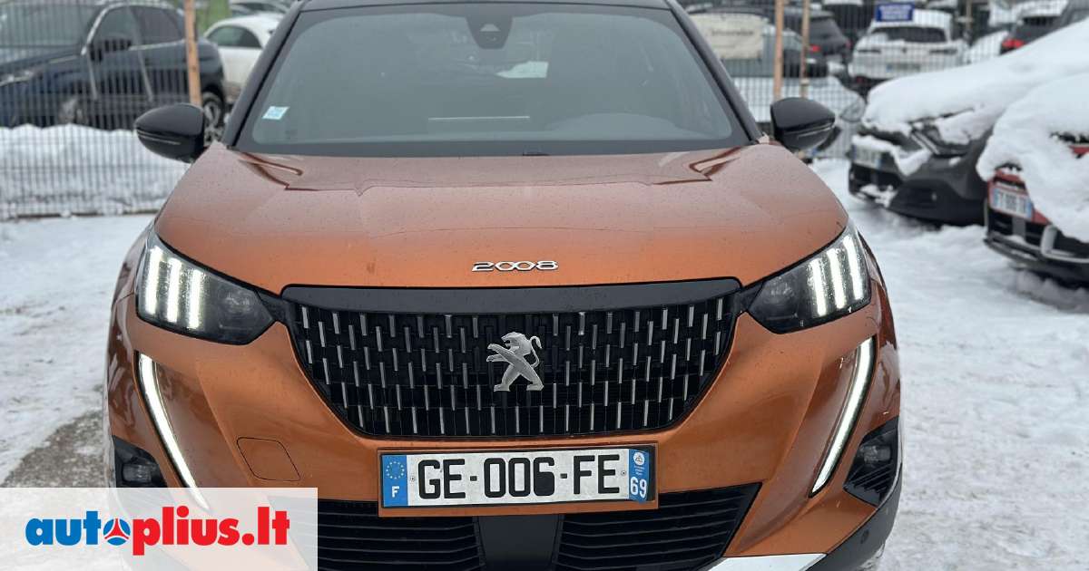 Peugeot 2008, 1.5 l., off-road / crossover 2022-03 m., | A29900442