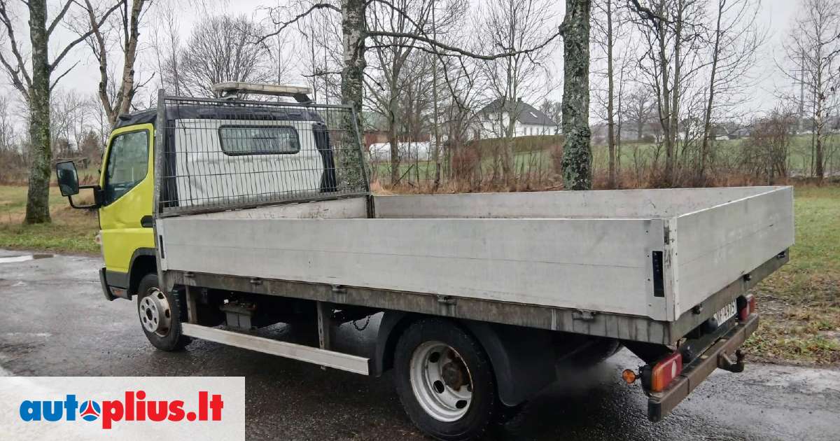 Mitsubishi Fuso Fuso canter, bortiniai 2011-06 m., | A29901512