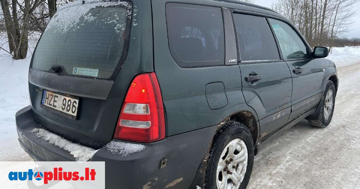 Subaru Forester, 2.0 l., off-road / crossover 2004-08 m., | A29902238