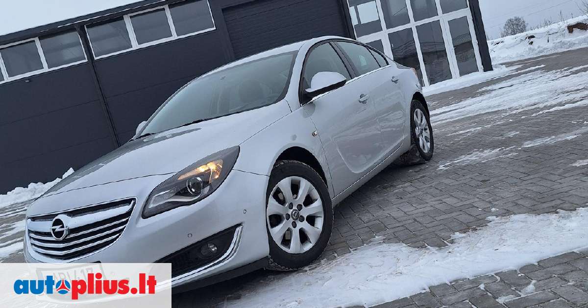 Opel Insignia, 2.0 l., sedanas 2015-01 m., | A29900406