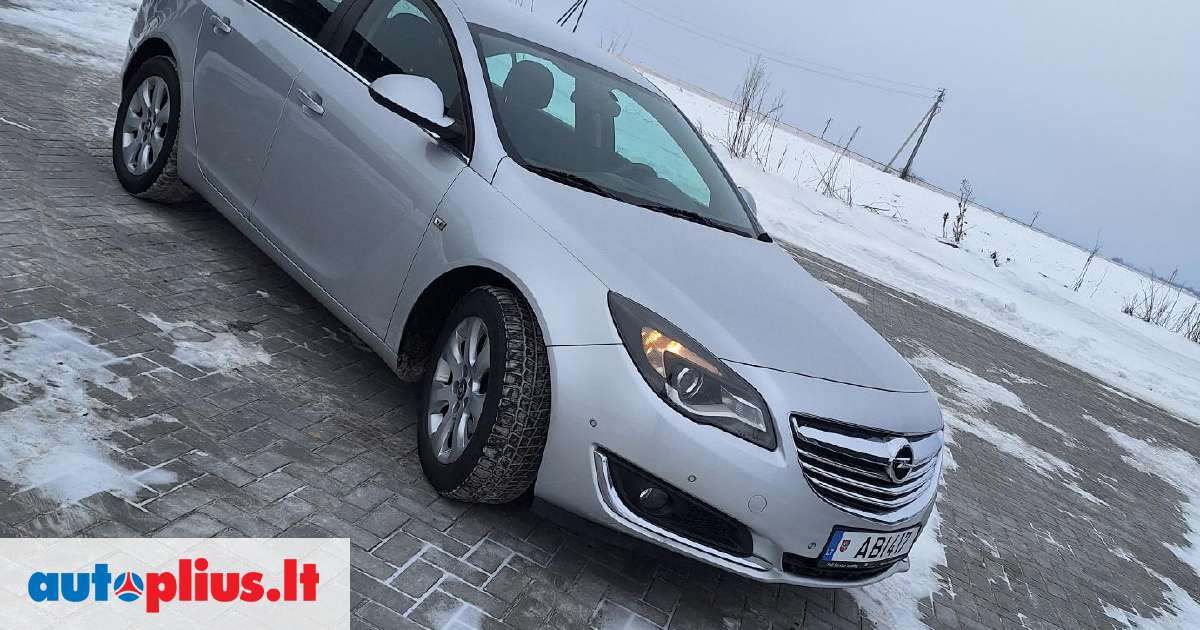 Opel Insignia, 2.0 l., sedanas 2015-01 m., | A29900406