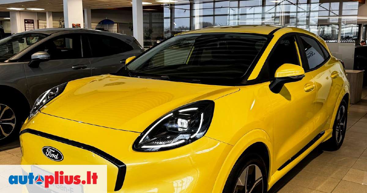 Ford Puma, 43 kWh, off-road / crossover 2026-01 m., | A29905864