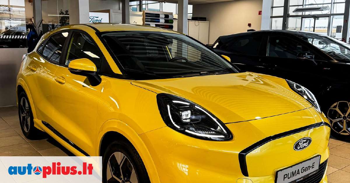 Ford Puma, 43 kWh, off-road / crossover 2026-01 m., | A29905864