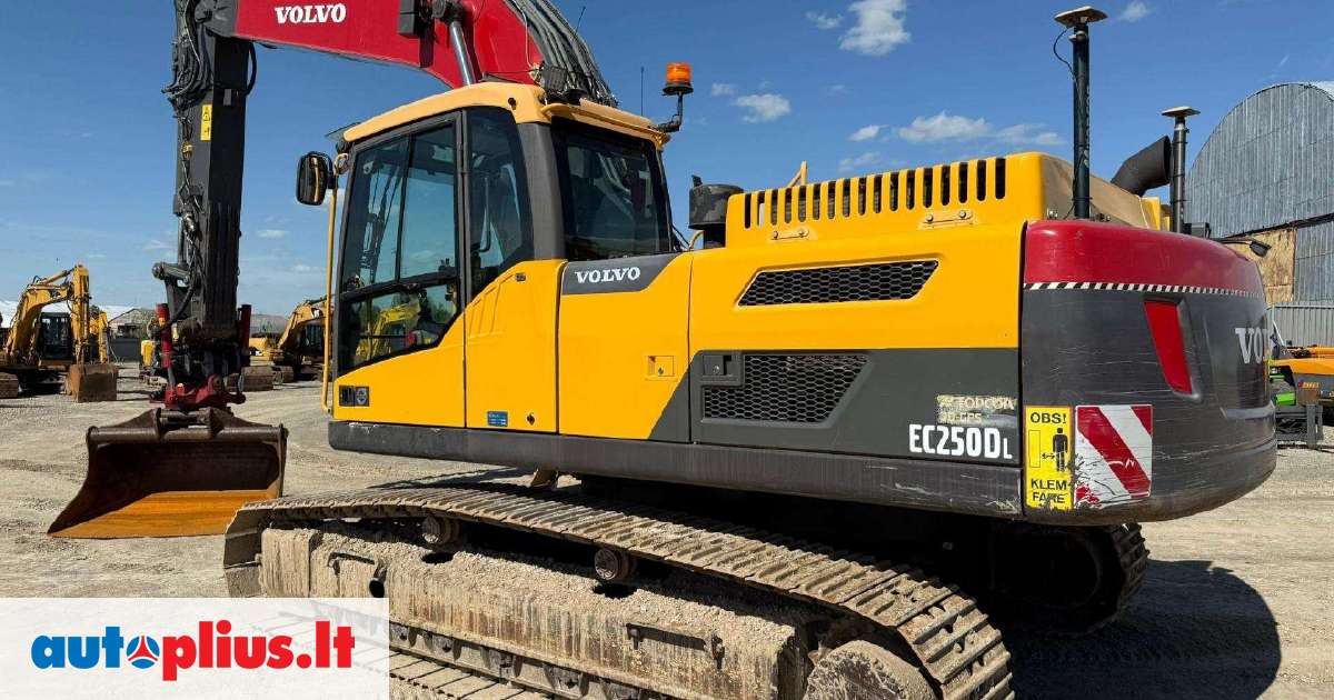 Volvo EC 250 DL 3D LEICA + ROTOTILT, ekskavatoriai 2013 m., | A29906748