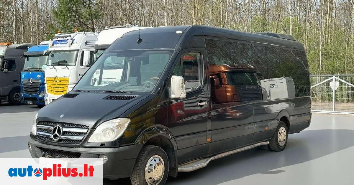 Mercedes-Benz Sprinter 518 - VIP - 17 Seater, turistiniai 2008-09 m ...