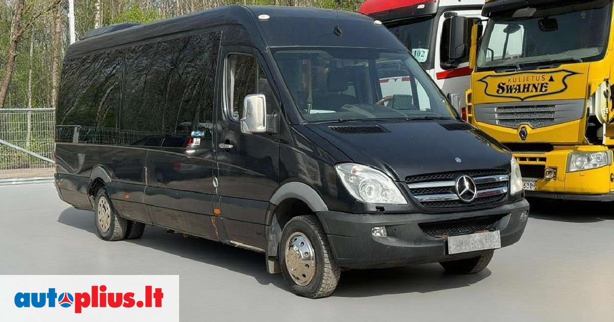 Mercedes-Benz Sprinter 518 - VIP - 17 Seater, turistiniai 2008-09 m ...