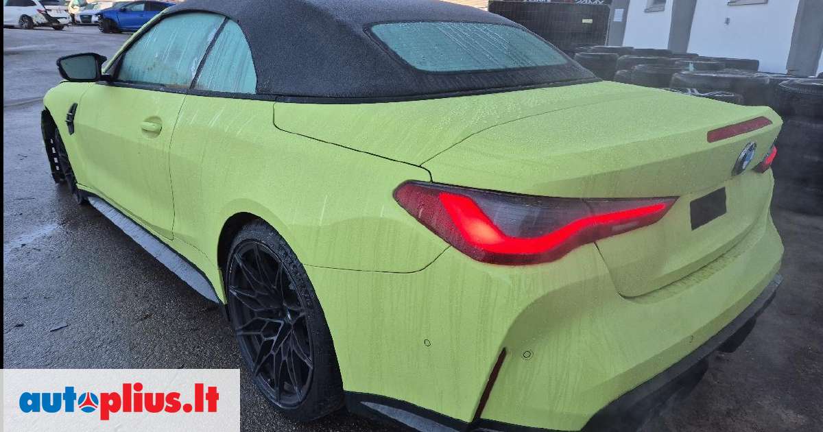BMW M4, 3.0 l., kabrioletas 2024-03 m., | A29906820