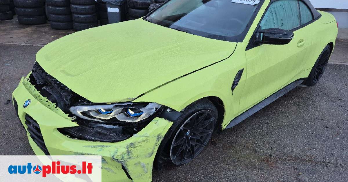 BMW M4, 3.0 l., kabrioletas 2024-03 m., | A29906820