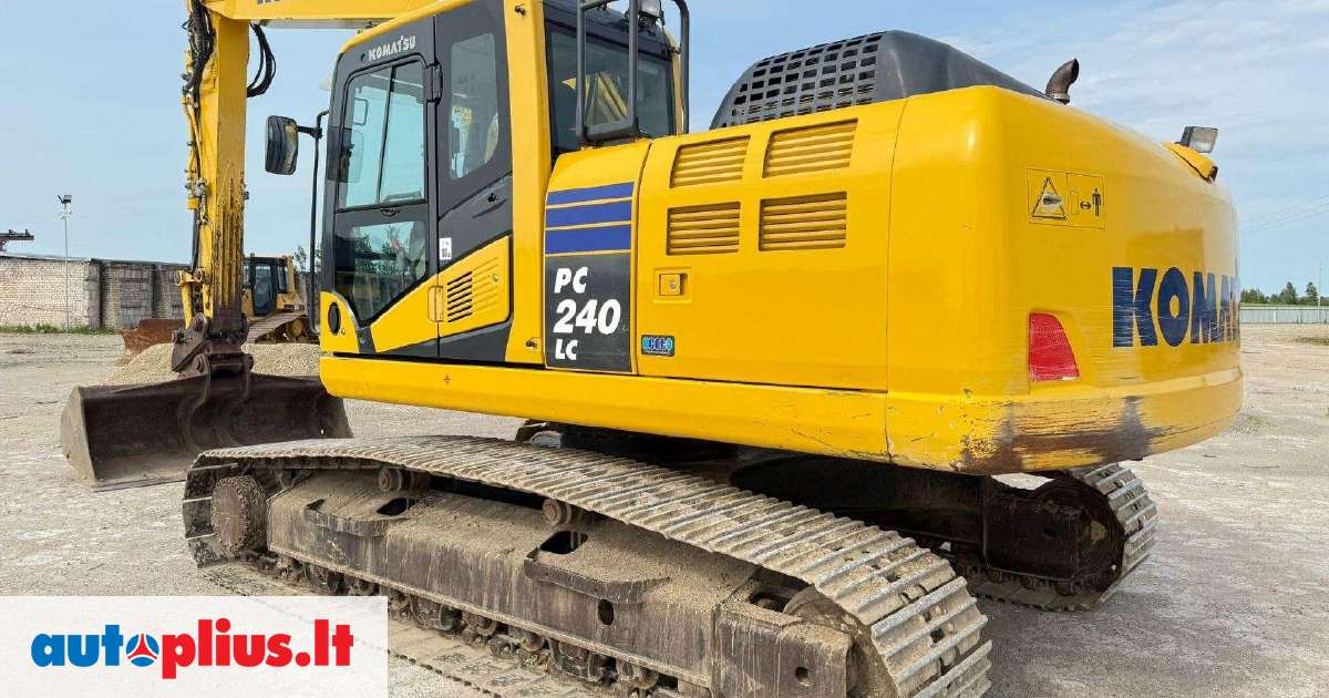 Komatsu PC 240 LC-10, ekskavatoriai 2015 m., | A29906918