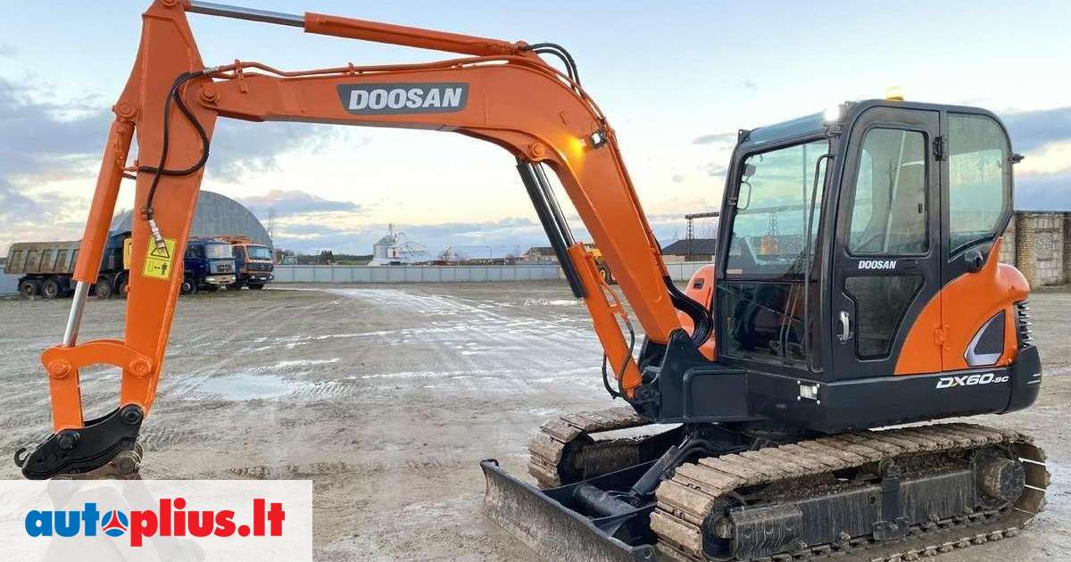 Doosan DX 60 C, mini ekskavatoriai 2021 m., | A29906962