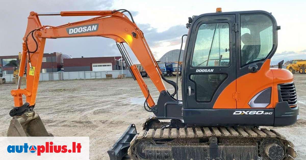 Doosan DX 60 C, mini ekskavatoriai 2021 m., | A29906962