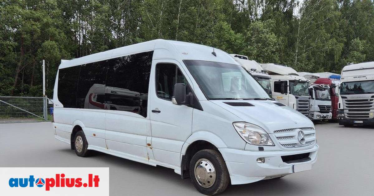 Mercedes-Benz Sprinter 518 VIP - 17 Seater, turistiniai 2008-08 m ...