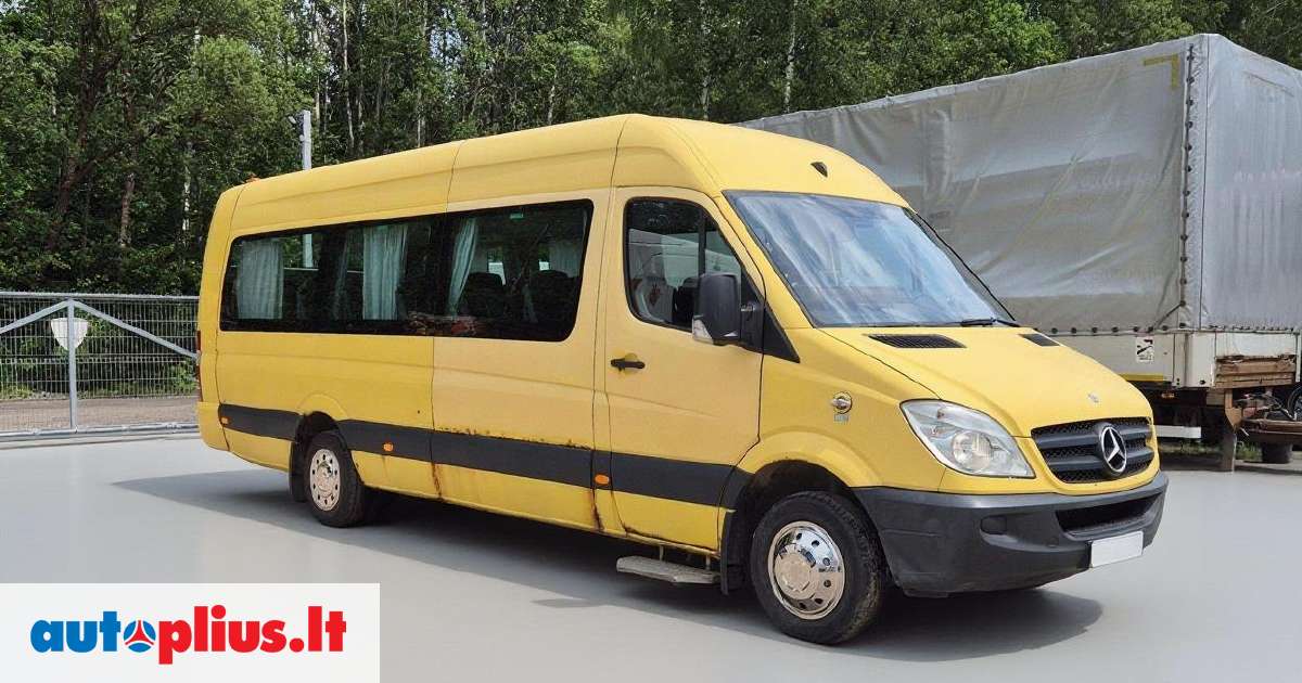 Mercedes-Benz Sprinter 515 TRANSFER 23 PLACE, turistiniai 2008-01 m ...
