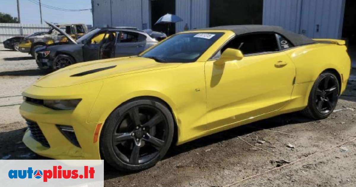 Chevrolet Camaro, 6.2 l., kabrioletas 2017-06 m., | A29910475