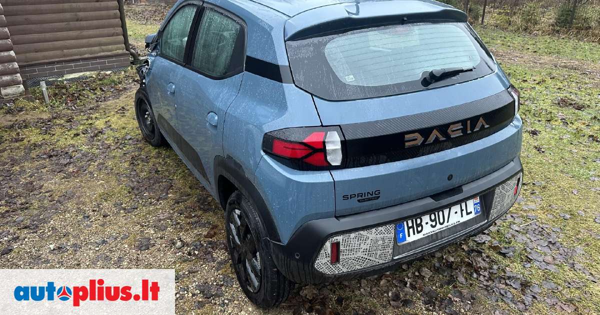Dacia Spring, 27 kWh, visureigis / krosoveris 2025-03 m., | A29910739