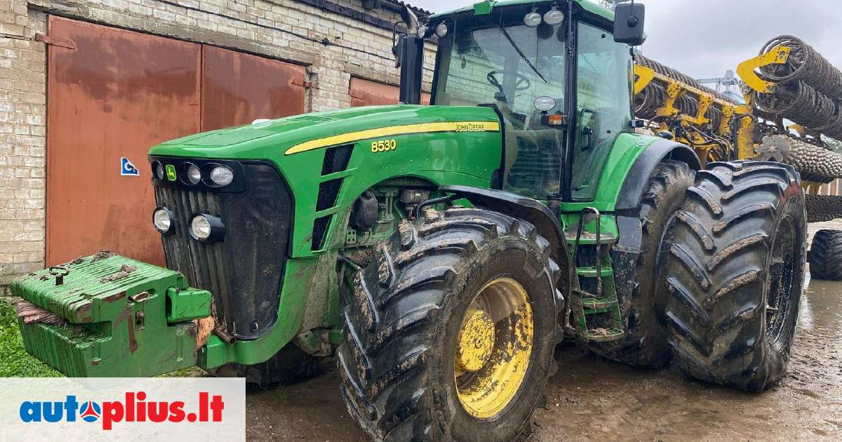 John Deere 8530, traktoriai 2007-01 m., | A29910727