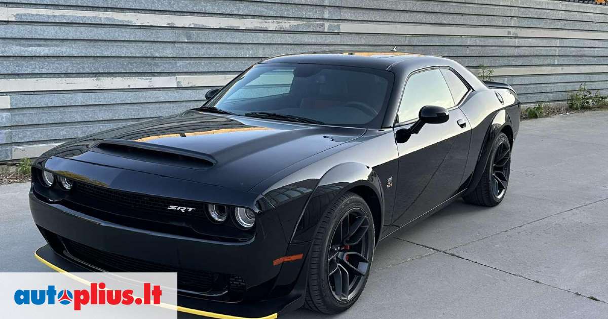 Dodge Challenger, 6.4 l., kupė (coupe) 2020-06 m., | A29918017