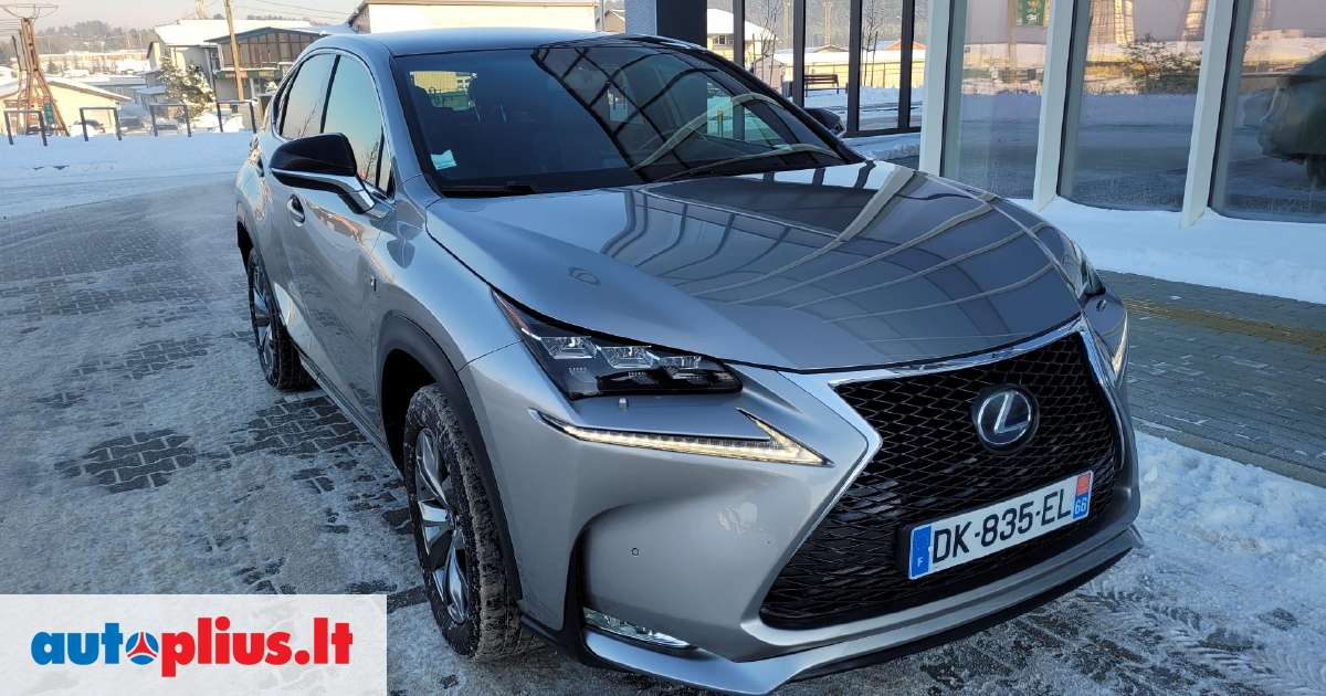 Lexus NX 300h, 2.5 l., visureigis / krosoveris 2015 m., | A29918629