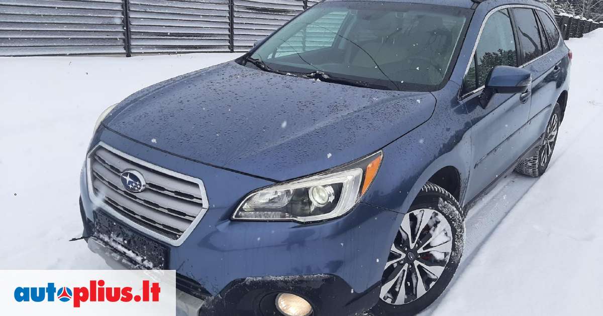 Subaru Outback, 3.6 l., universalas 2015-11 m., | A29920563