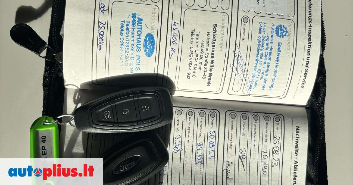 Ford Focus, 1.5 l., Универсал 2020-11 m., | A29921941