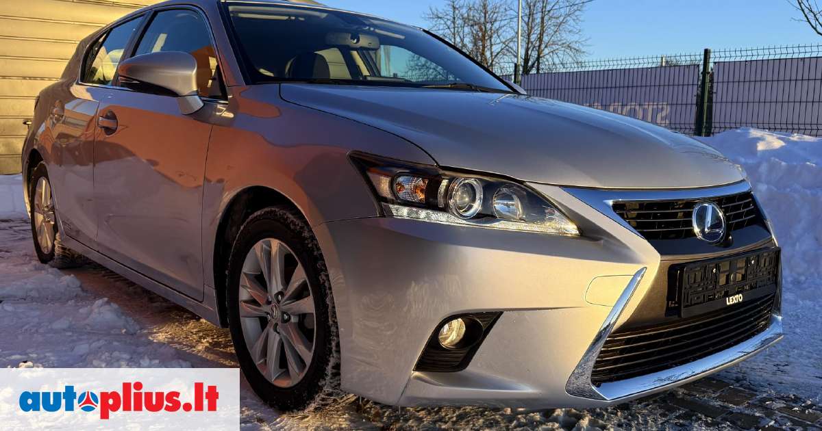 Lexus CT 200h, 1.8 l., hečbekas 2016-07 m., | A29924367