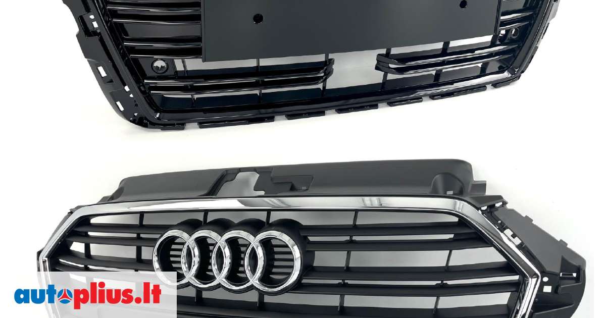 Audi A3 Audi a3 8v3 8v5 2016 2019 front bumper grille centrines bampe ...