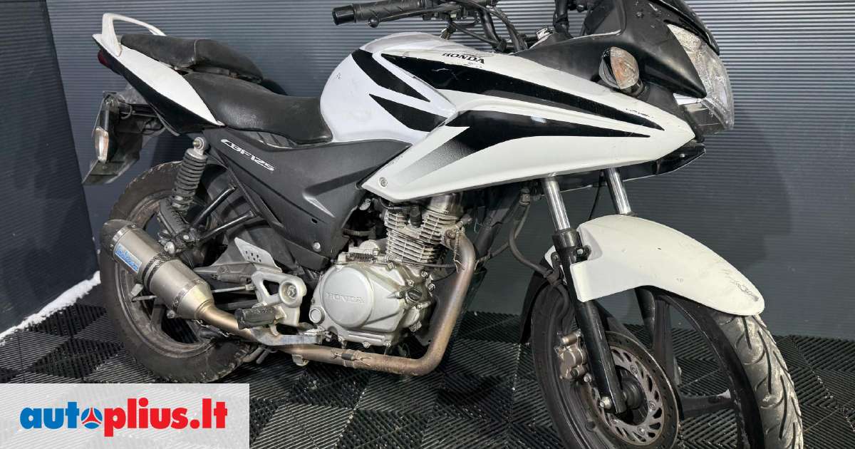 Honda CBF 125cc, street / klasikiniai 2012-07 m., | A29983499