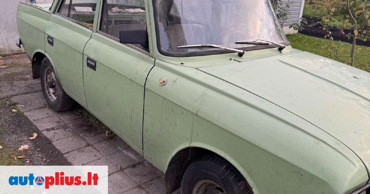 Moskvich 412, sedanas 1991 m., | A30094983