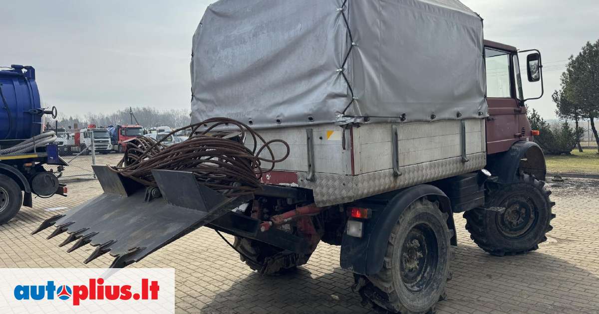 Mercedes-Benz UNIMOG 417 + WINCH EKWE 7500, kita 1992-01 m., | A30316809