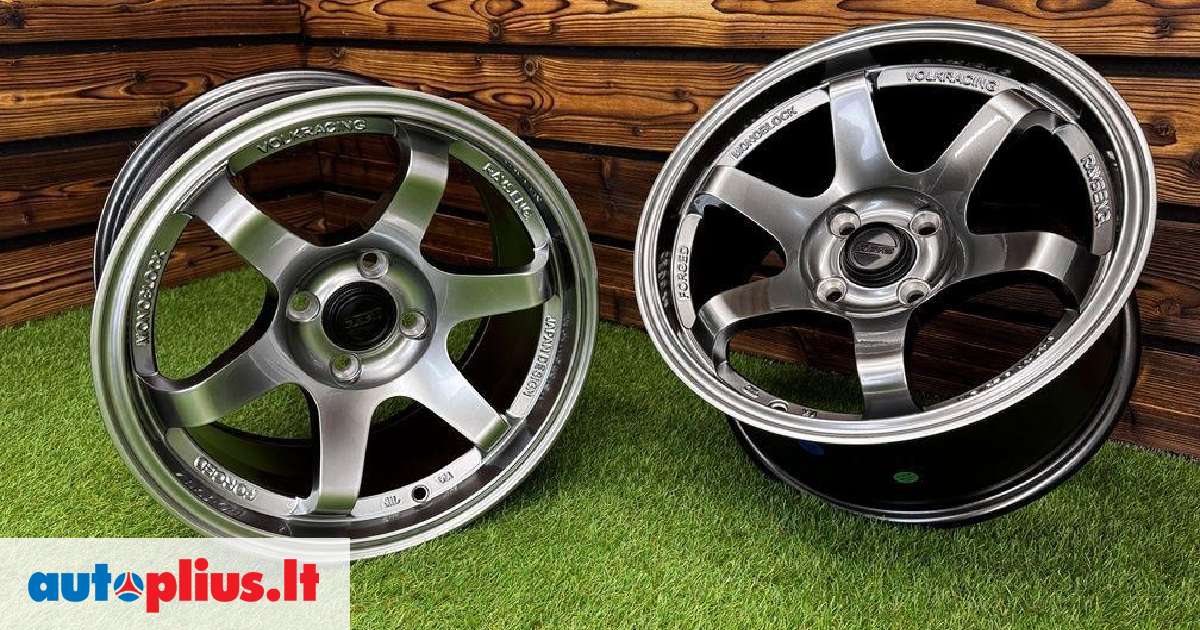 Autowheels Volk TE37 Style JDM E30, lengvojo lydinio, R15 | A30392077