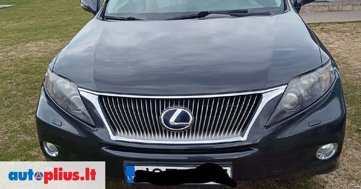 Lexus RX 450h, 3.5 l., visureigis / krosoveris 2009 m., | A30552235