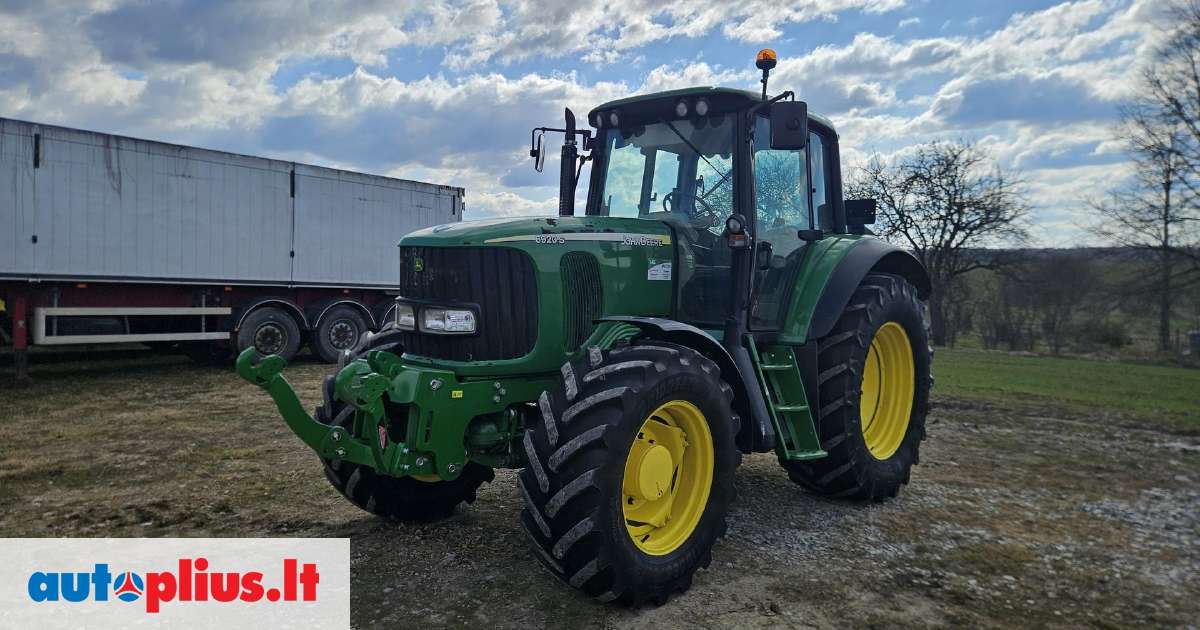 John Deere 6920S SU ORO SISTEMA, traktoriai 2004-10 m., | A29690429