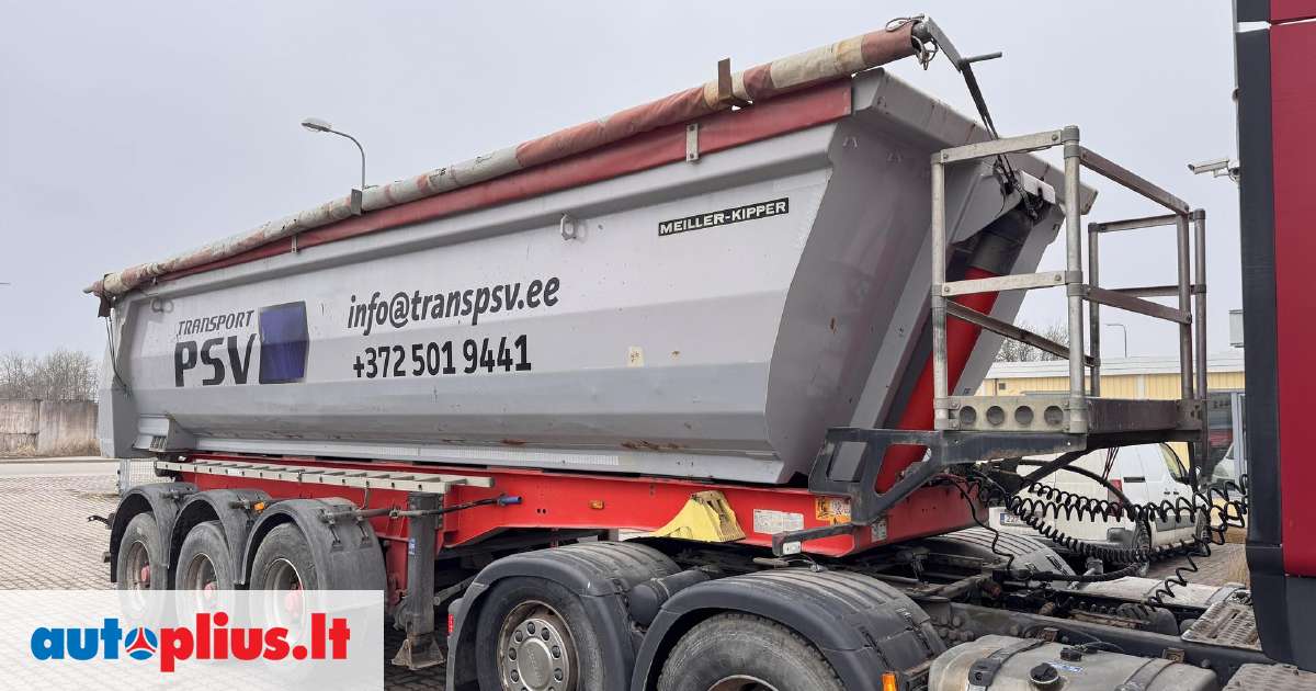 Meiller MHPS 41/3S, самосвалы 2014-11 m., | A30740914