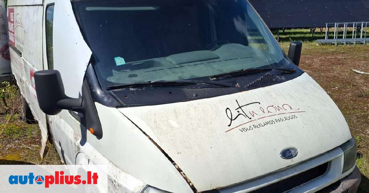 Ford Transit rezerves daļās. 2026 6 03 pigios dalys utenoje 37068744056 ...