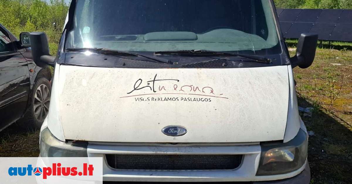 Ford Transit rezerves daļās. 2026 5 29 pigios dalys utenoje 37068744056 ...