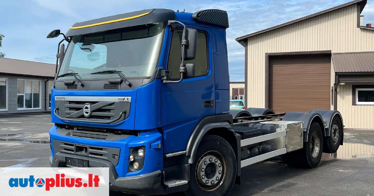 Volvo FMX 380 6X2*4, važiuoklės 2013-07 m., | A30920784