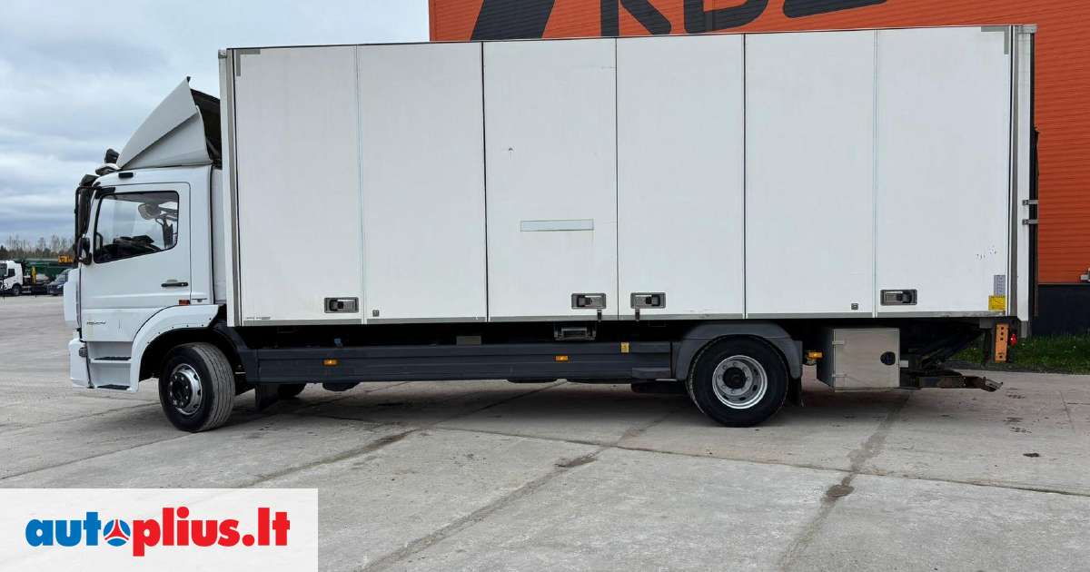 Mercedes-Benz Atego 1524 4x2, box trucks / box vans 2016-06 m., | A30926464