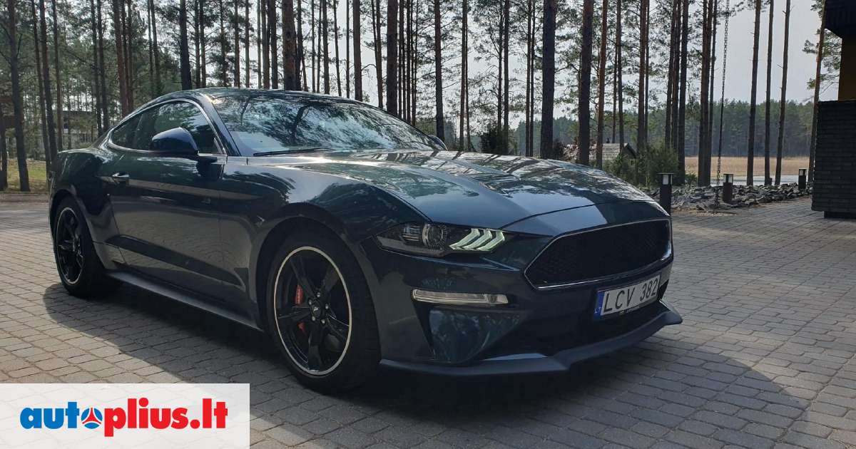 Ford Mustang, 5.0 l., kupė (coupe) 2019 m., | A30939154