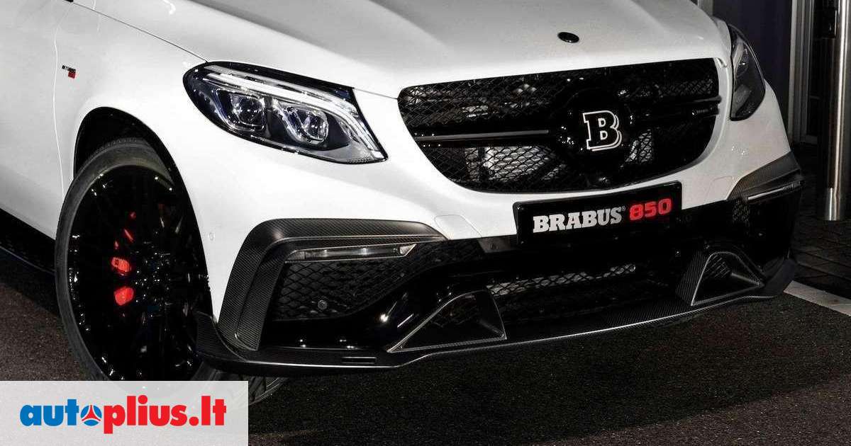 Mercedes-Benz GLE Coupe klasė dalimis. Gle63 coupe w292 brabus carbon ...