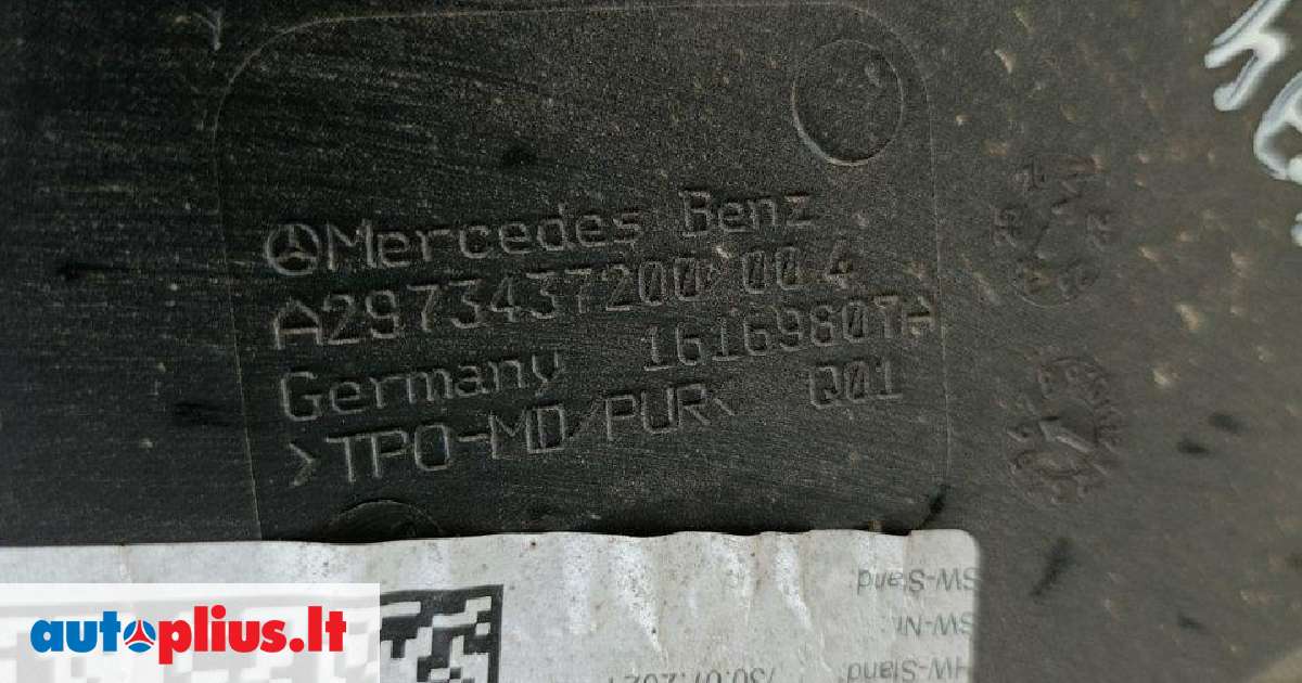 Mercedes-Benz EQS, 780.600, 780 600 rwd elektromobilio variklis iš ...