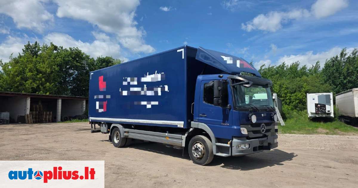 Mercedes-Benz Atego 1224, kietašoniai 2012-03 m., | A30946122