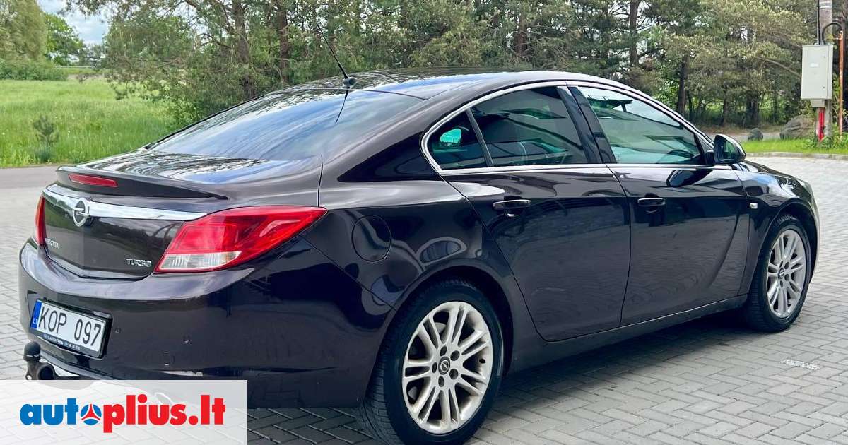 Opel Insignia, 2.0 l., sedanas 2013-07 m., | A30946598