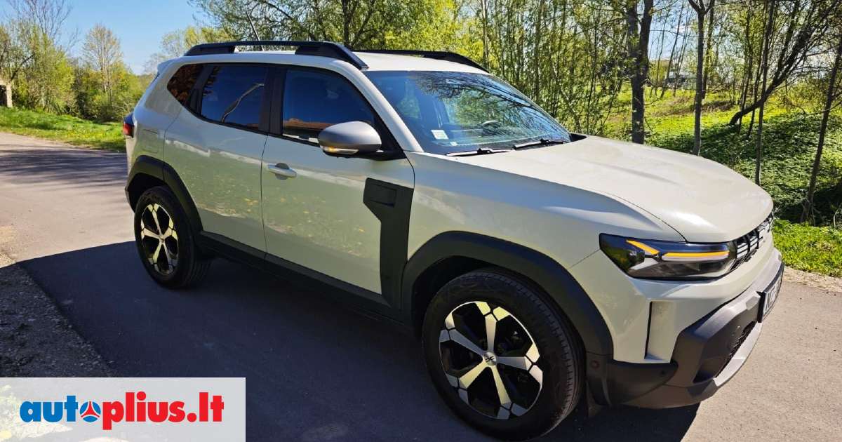 Dacia Duster, 1.6 l., visureigis / krosoveris 2024-07 m., | A30957394