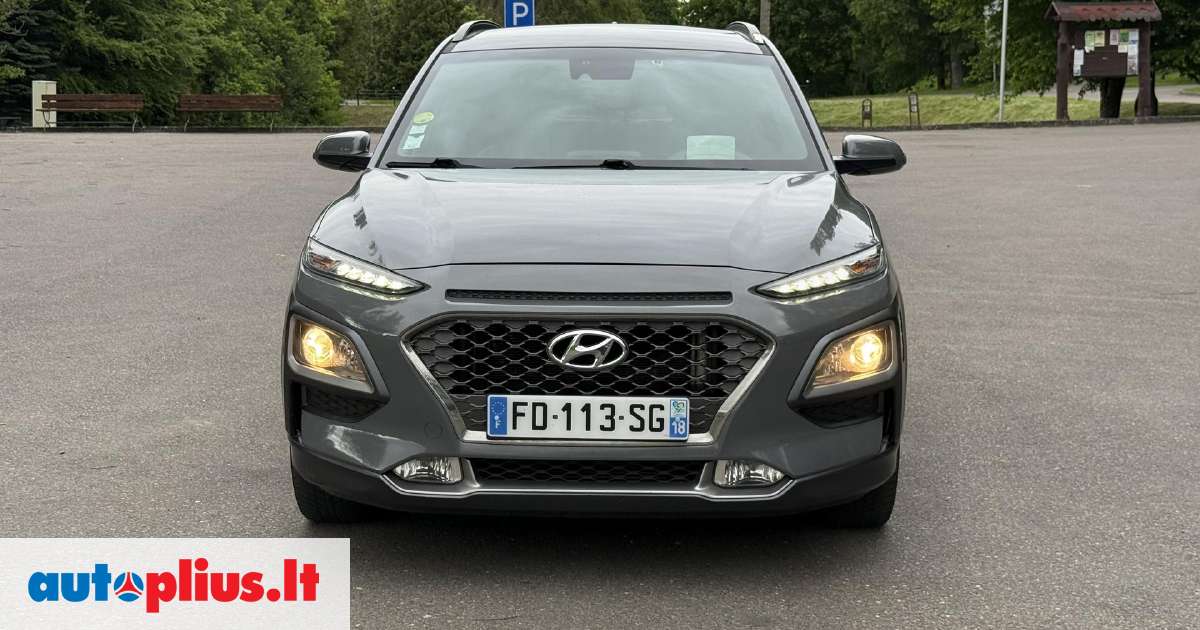 Hyundai Kona, 1.6 l., hečbekas 2019-02 m., | A30957906