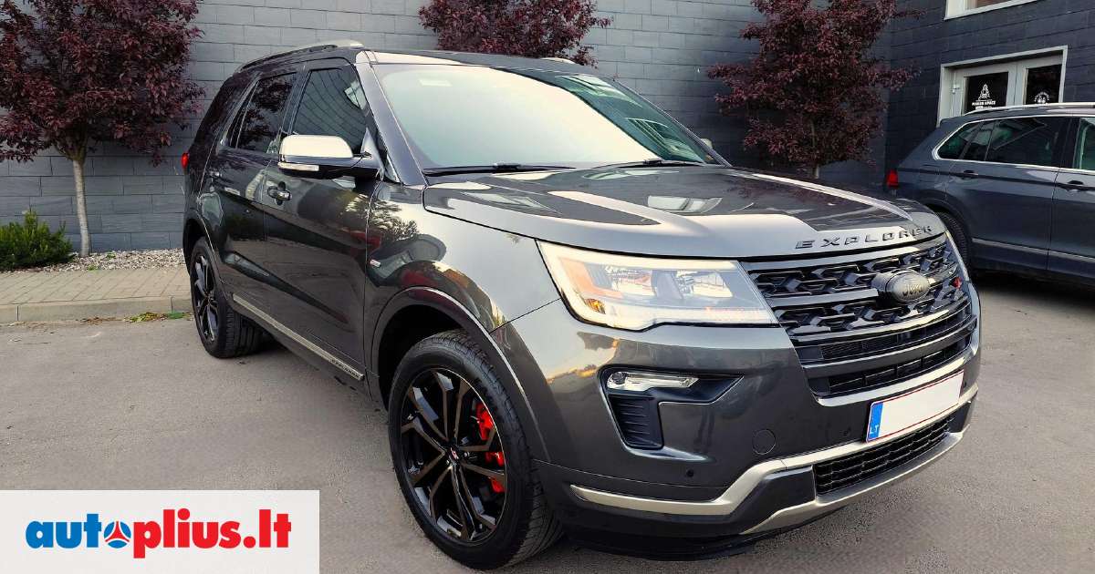 Ford Explorer, 3.5 l., visureigis / krosoveris 2019 m., | A30962680